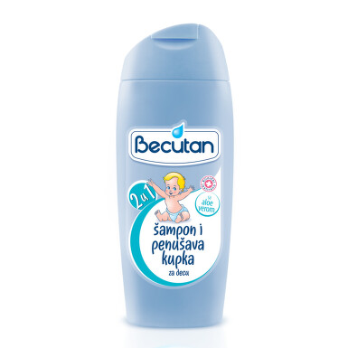 Becutan šampon i penušava kupka 2 u 1 350 ml