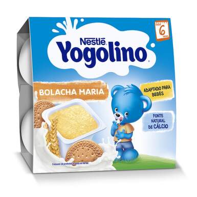 Nestlé Yogolino mlečni dezert sa keksom, 4x100g