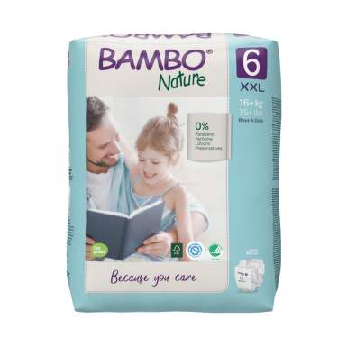 Bambo Nature Eco-Friendly 6 20 komada