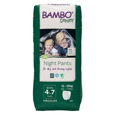 Bambo Dreamy Noćne gaćice Z 4-7 godina, 15-35kg