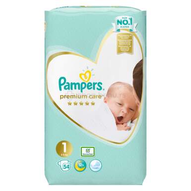 Pampers pelene Premium VP 1 newborn 54 komada