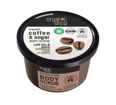 Organic Shop Body Scrub Brazilian Coffee 250 ml