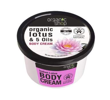 Organic Shop Body cream Lotus&5Oil 250 ml