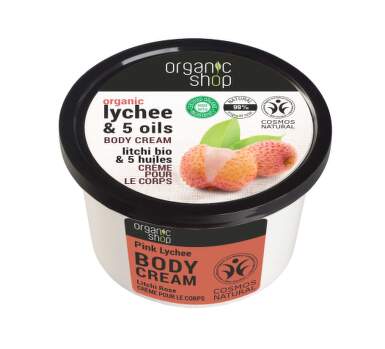 Organic Shop Body cream Pink Lychee 250 ml