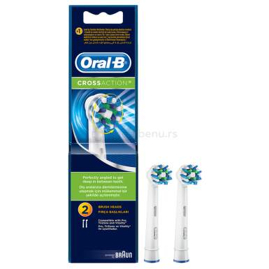 Oral-B Power zamenske glave, Cross action 2 CT