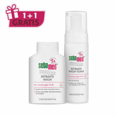 Sebamed Gel za intimnu negu pH 3.8, 200 ml + Pena za intimnu negu, 150 ml GRATIS