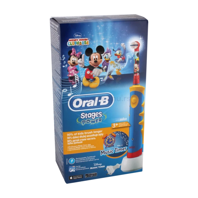 Oral-B električna četkica Mickey Mouse