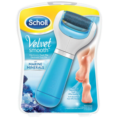 Scholl Velvet Smooth električna turpija za pete sa morskim mineralima