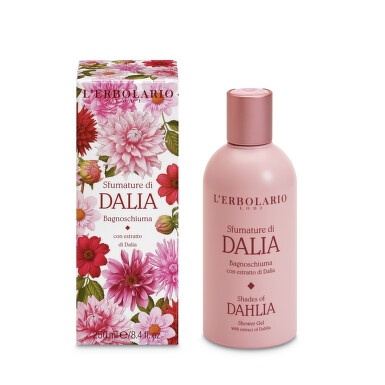 Lerbolario gel za tuširanje Sfumature di Dalia 250 ml