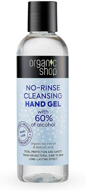 Organic Shop No-Rinse Cleansing Hand gel 200 ml