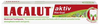 Lacalut pasta herbal gel 75ml