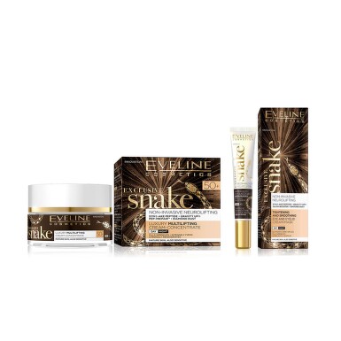 Eveline Exclusive Snake krema 50+ 50ml + Eye and eyelid krema 20ml