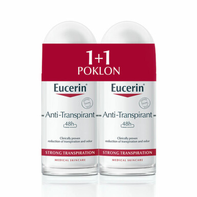 Eucerin antipersiprant strong 50ml 1+1 gratis