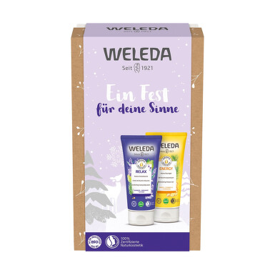 Weleda Novogodišnji Set Relax gel za tuširanje, 200 ml + Energy gel za tuširanje, 200 ml GRATIS