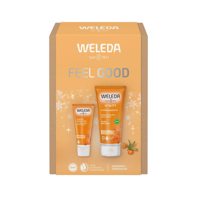 Weleda Set Pasji Trn Kremasti gel, 200 ml + Krema za ruke, 50 ml GRATIS