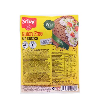 Schar Pan Rustico hleb 250g