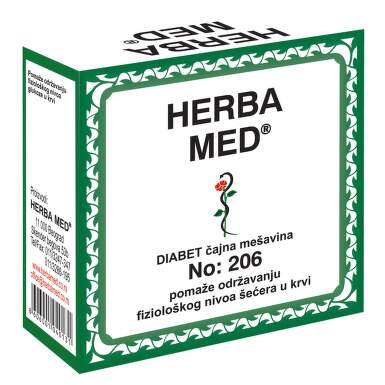 HERBA MED Čaj No. 206, 100 g