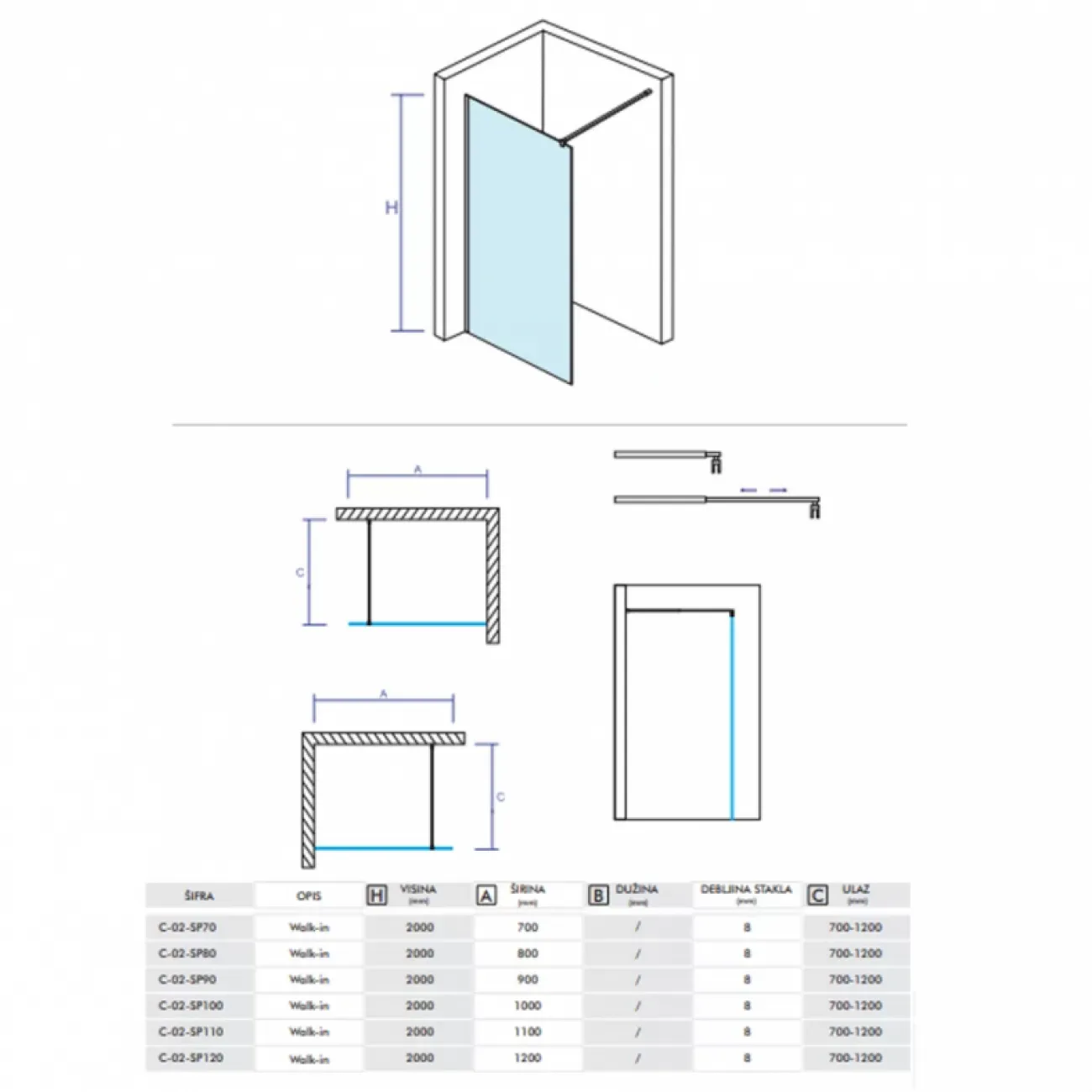 PARAVAN WALK-IN 80 PROJECT B