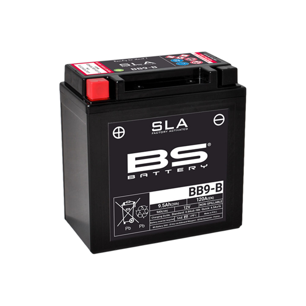 Akumulator BS 12V 9Ah SLA BB9-B levi plus (135x75x139)