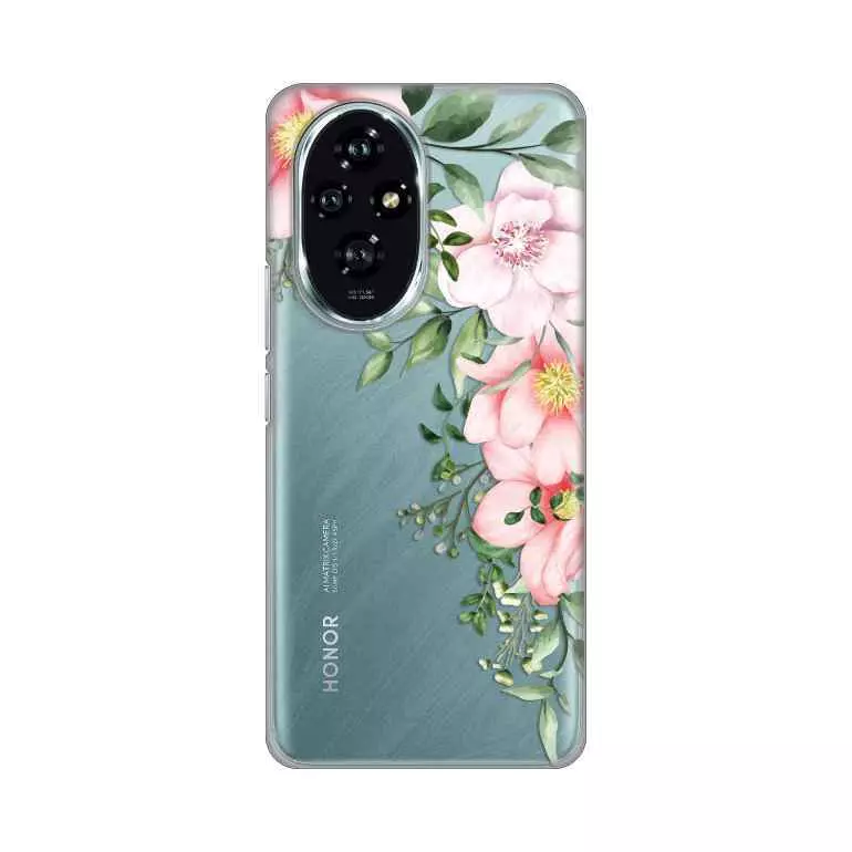 Maska silikon Print za Honor 200 tle Rose Pattern