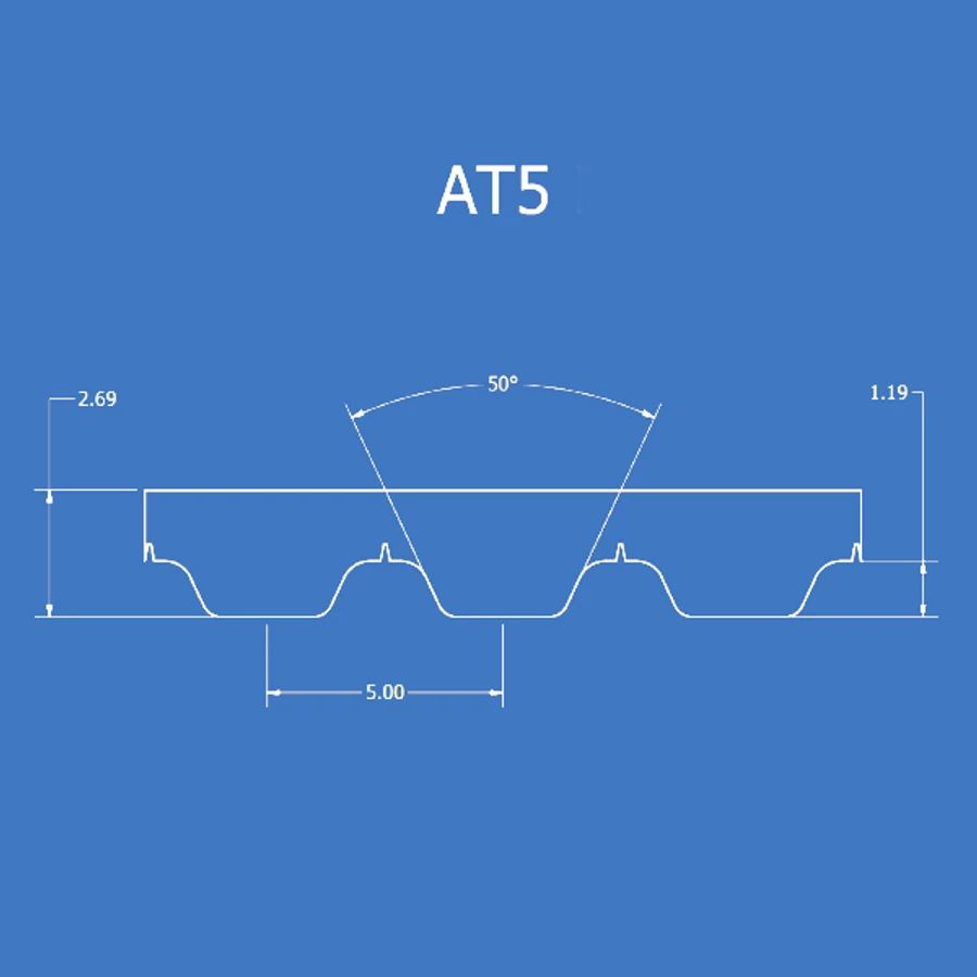 Metrično zupčasti (AT5)