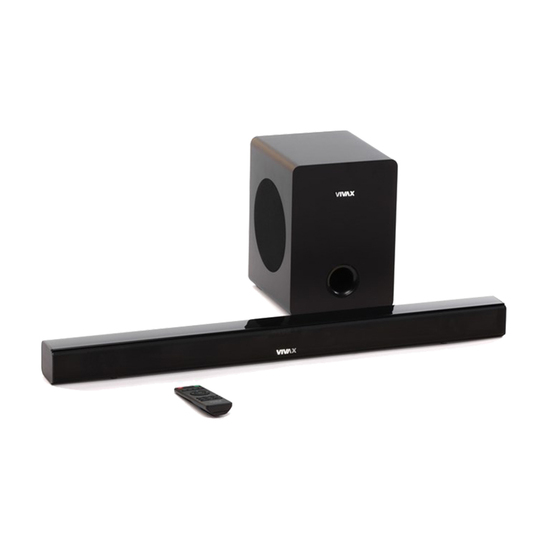 Zvučnik Vivax Soundbar SP-7080H, 70 W, Crna, Bluetooth