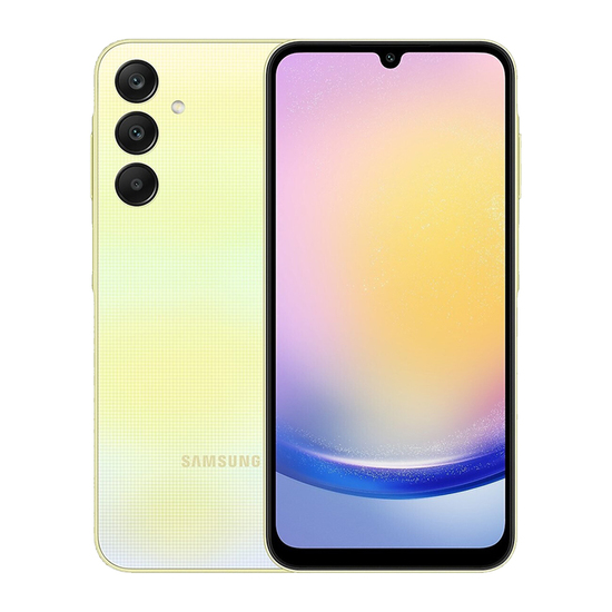 Mobilni telefon Samsung A25 5G, Žuta, Dual Sim, 6.5'', 2340 x 1080 px, Octa Core, ARM Mali G68, 6 GB RAM, 128 GB, 50.0 + 8.0 + 2.0 / 13.0 Mpix