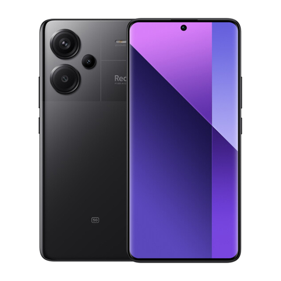 Mobilni telefon Xiaomi REDMI NOTE 13 PRO+ 5G, Crna, Dual Sim, 6.67'', 2712 x 1220 px, Octa Core, ARM Mali G610, 8 GB RAM, 256 GB, 200.0 + 8.0 + 2.0 / 16.0 Mpix