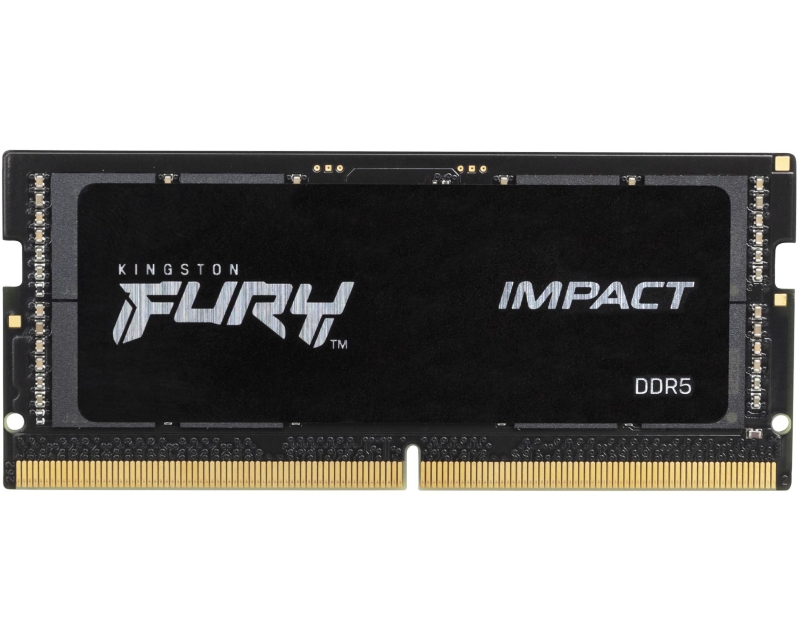 KINGSTON - SODIMM DDR5 32GB 4800MT/s KF548S38IB-32 Fury Impact black