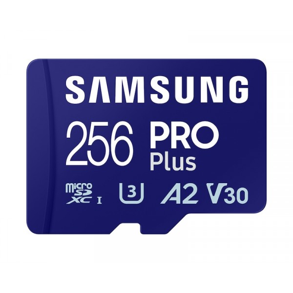 Samsung Memorijska kartica PRO PLUS MicroSDXC 256GB U3 + SD Adapter MB-MD256SA