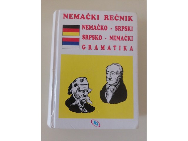 NEMAČKI REČNIK dvosmerni  i gramatika