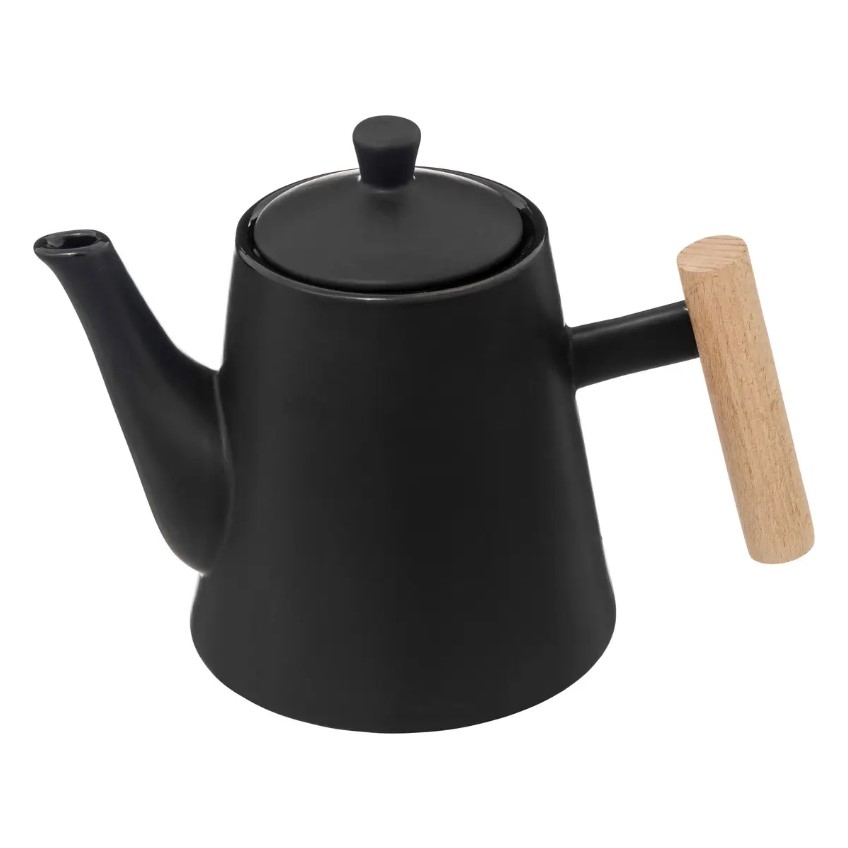 Secret de gourmet čajnik 1 l keramika crna