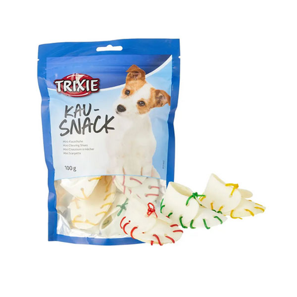 Poslastica za pse cipelice 7cm 10kom 100gr Denta Fun Dog Mini Trixie 31447