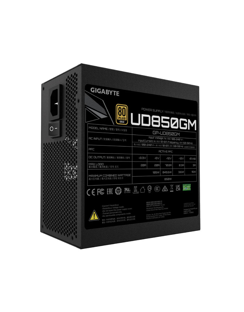 GIGABYTE GP-UD850GM 850W Modularno napajanje