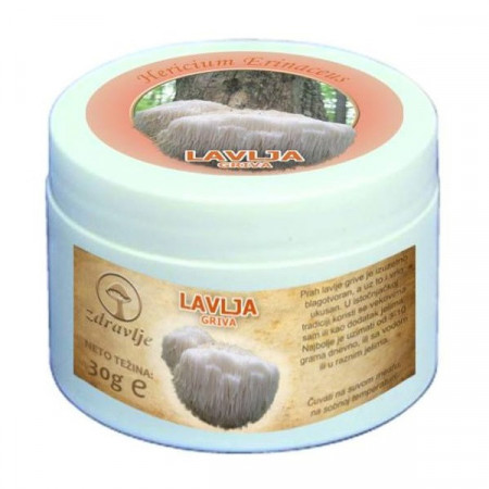 Lavlja griva (Hericium) kapsule 60 kom- Elegance press