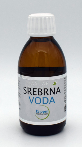 MAXLAB SREBRNA VODA 15 PPM – 200 ML