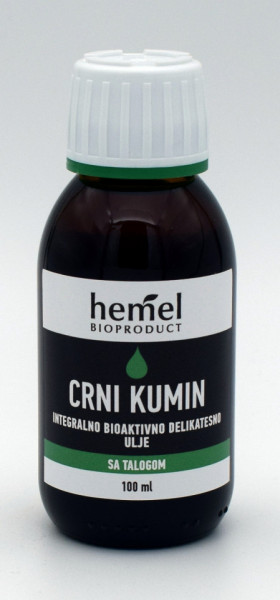 Hemel Ulje crnog kumina 100ml nefiltrirano (sa talogom)