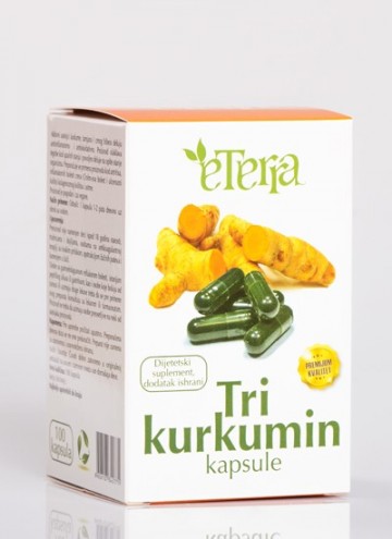 ETERRA Tri kurkumin kapsule