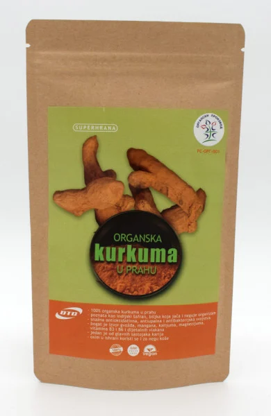 DTC Organska kurkuma u prahu 100g