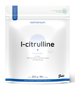 NUTRIVERSUM Citruline Malate
200g bez ukusa.