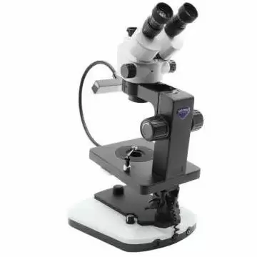Optika OPTIGEM-20 stereozoom gemološki trinokularni mikroskop, 10x