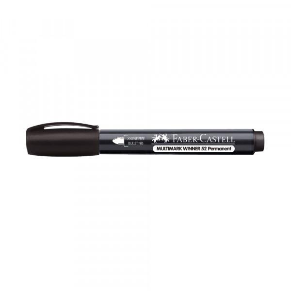 Permanent Marker Faber Castell Winner crni obli 453397