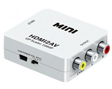 E-GREEN Adapter HDMI - AV RCA 1080P