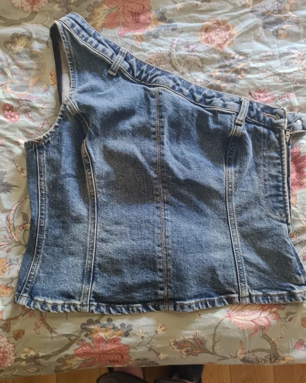 Zara denim top