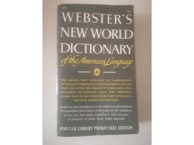 Webster`s Dictionary of the American