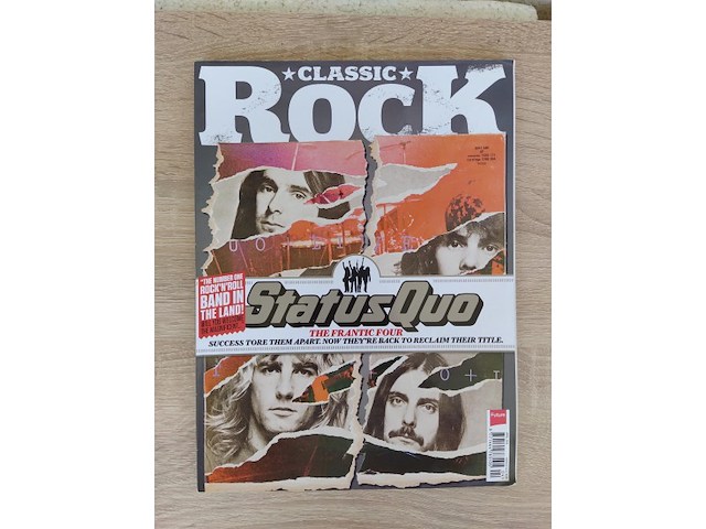 Classic Rock Magazine # 182 2013 - Status Quo