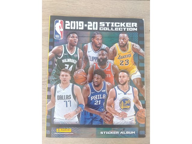 Album Panini NBA 2019-20 prazan nekorišćen