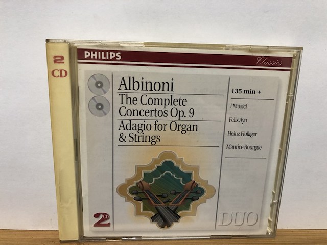 Albinoni - I Musici, Félix Ayo, Heinz Holliger, Mauric