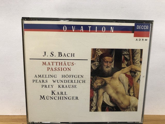 J. S. Bach, Ameling, Höffgen, Pears, Wunderlich, P