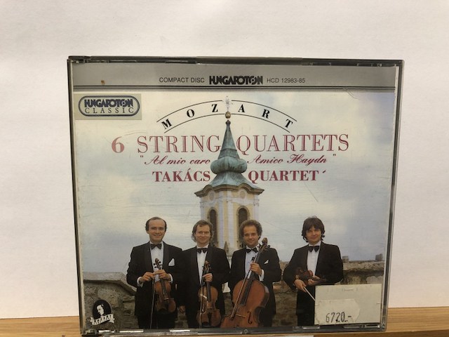 Mozart, Takács Quartet ‎– 6 String Quartets